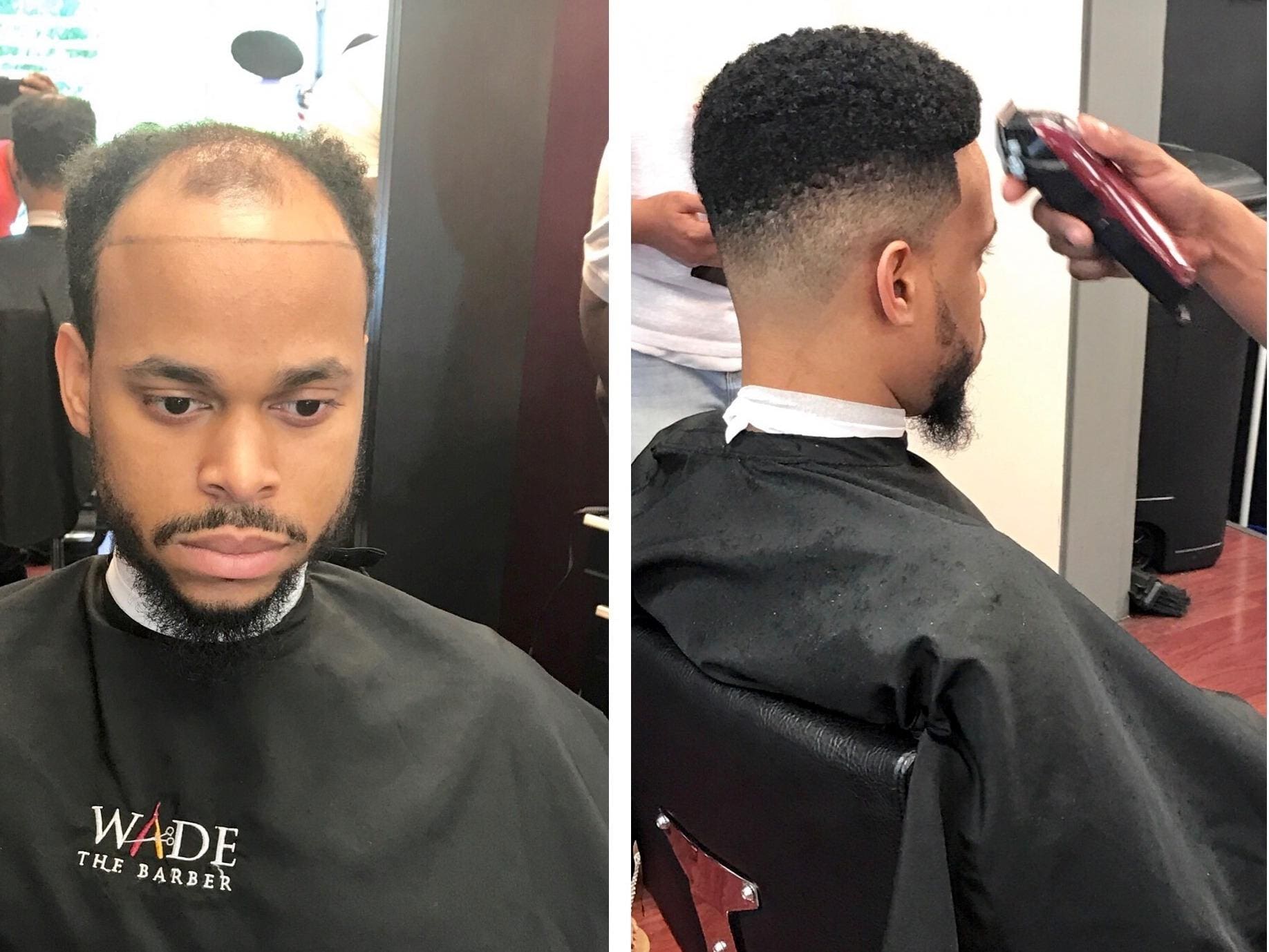 Wade The Barber is "Installing" Confidence, One Man Weave At a Time ...