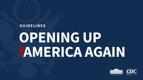 Guidelines for 'Opening Up America Again' Released | SHOPPE BLACK