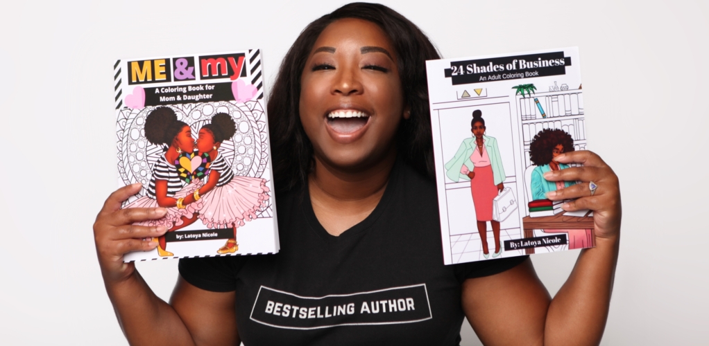 This Black Owned Coloring Book Series Was Created To Inspire and ...